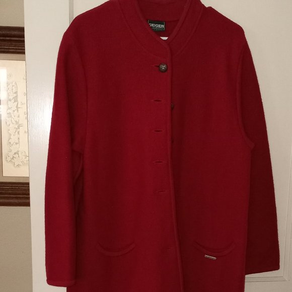 geiger | Jackets & Coats | Vintage Geiger Collections 0 Pure New Wool ...